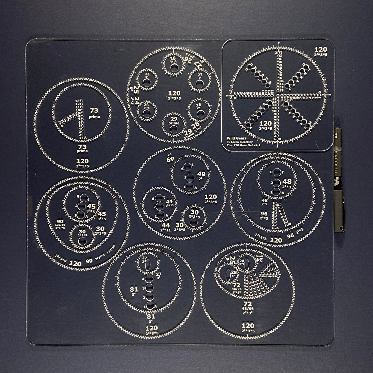 The 120 Gear Set – WildGears