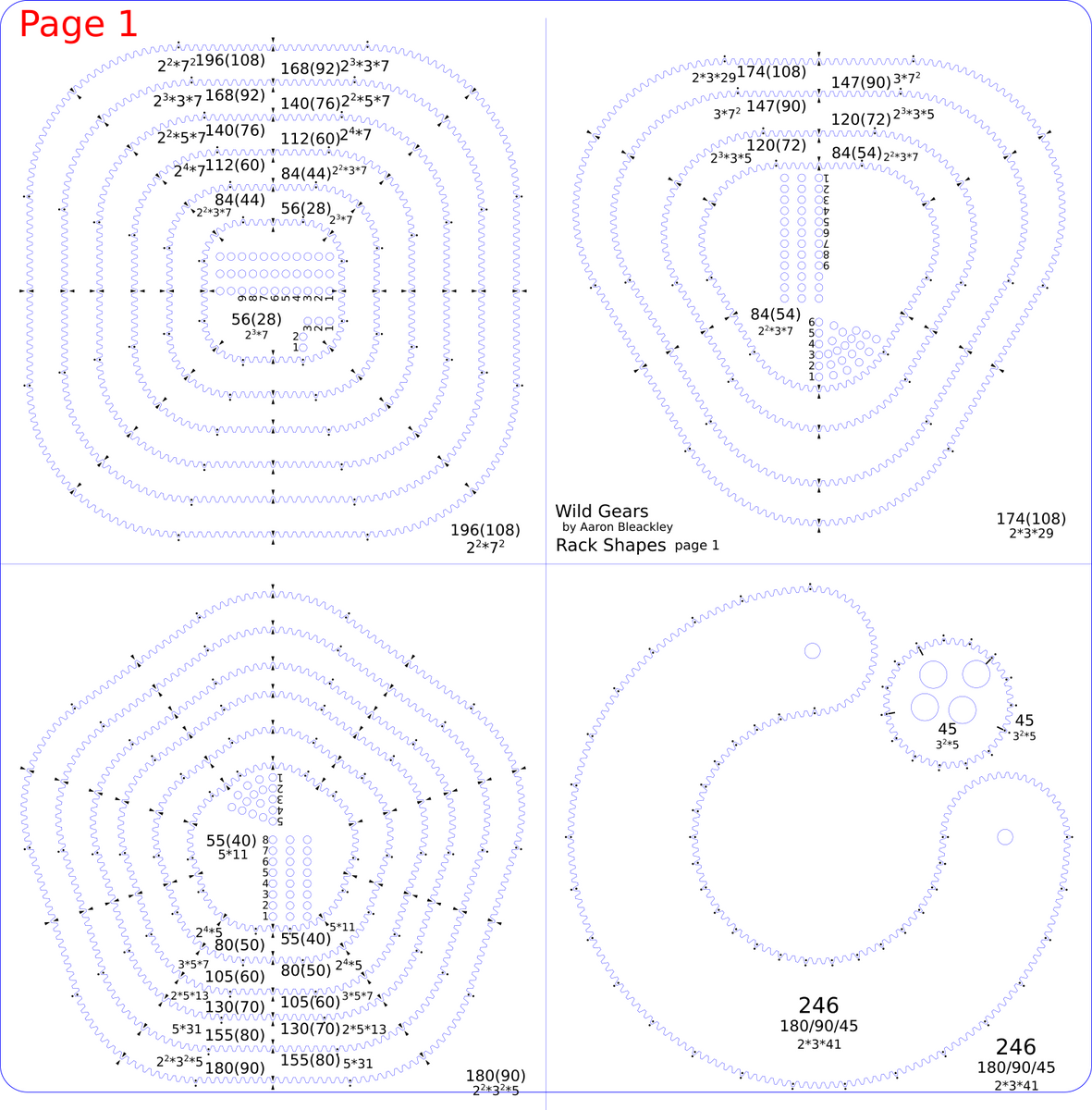 Rack Shapes – WildGears